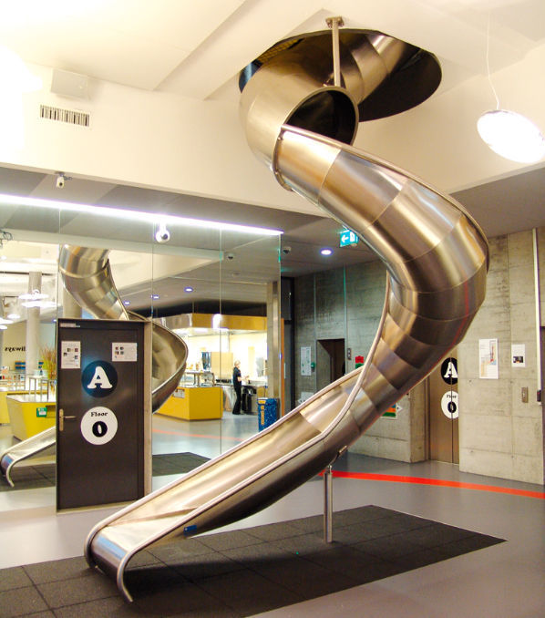 Drehende Rutsche - GOOGLE ZURICH - atlantics GmbH - für Spielplätze ...