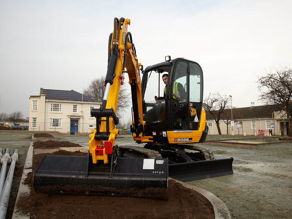 Minibagger - 8026 CTS - JCB Deutschland GmbH - auf Raupen / kompakt