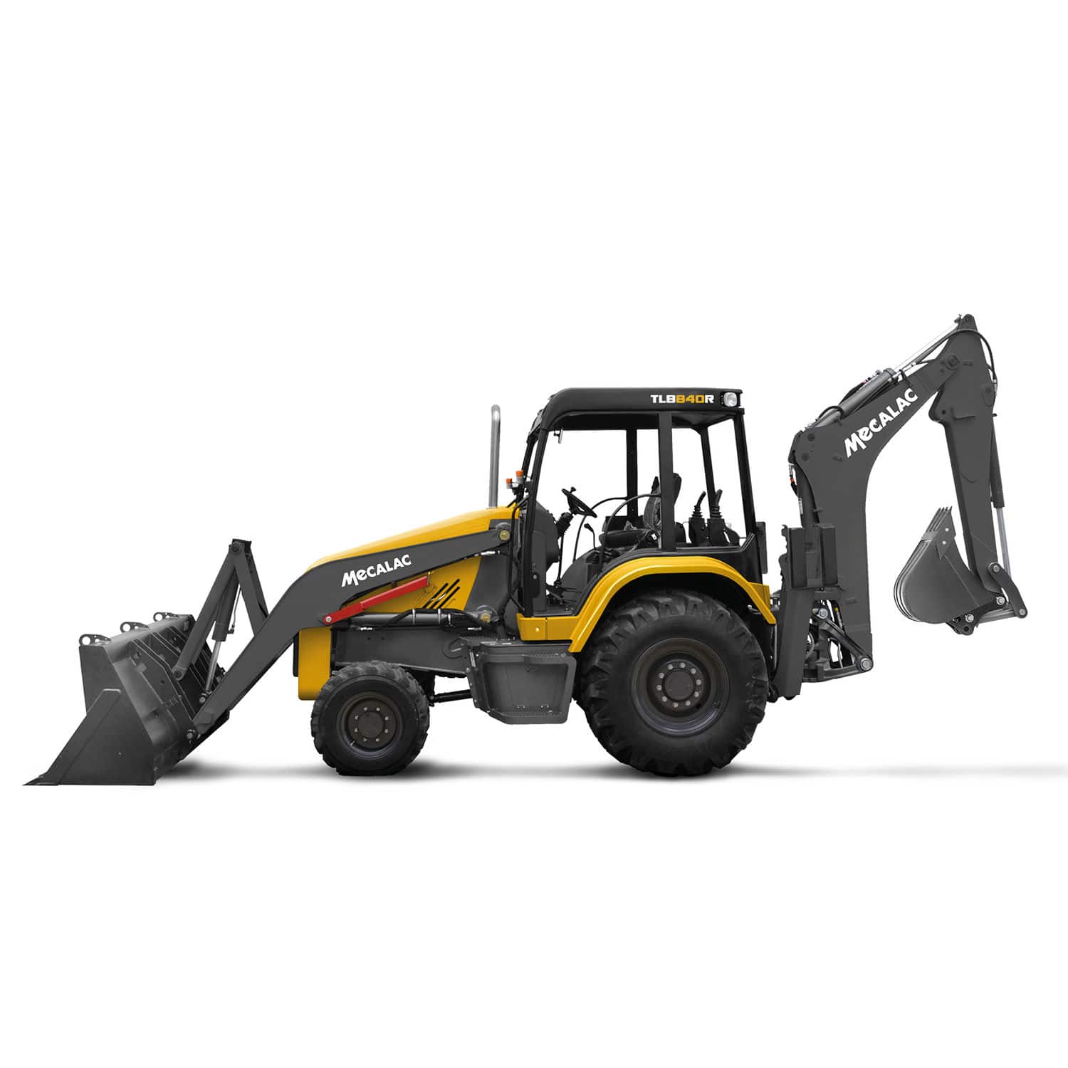 Ergonomischer Baggerlader - TLB840R - MECALAC Baumaschinen GmbH ...