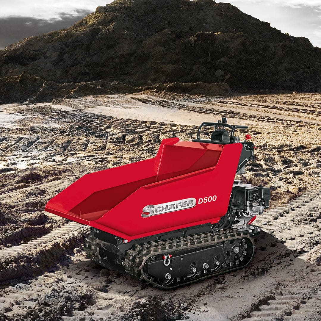 Mini dumper / mit Frontentladung - D 500 / D 500 D - TAKEUCHI - Wilhelm Schäfer GmbH Bau- und ...