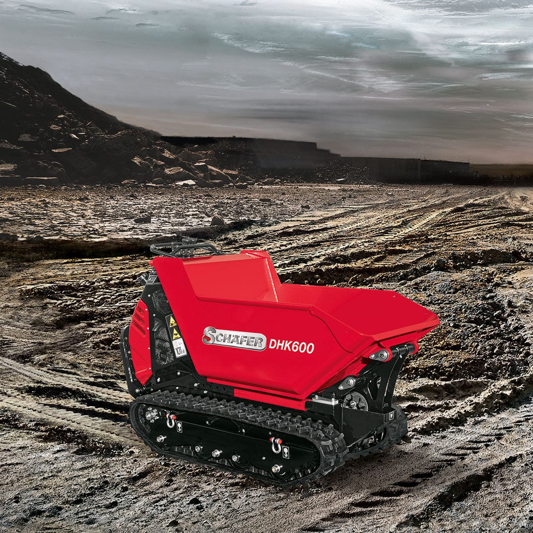 Mini dumper / mit Frontentladung - DHK 600 D - TAKEUCHI - Wilhelm Schäfer GmbH Bau- und ...