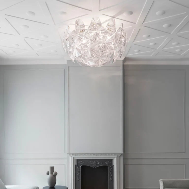 Moderne Deckenleuchte - Hope - LUCEPLAN - Skulptur / Glas / polierter ...