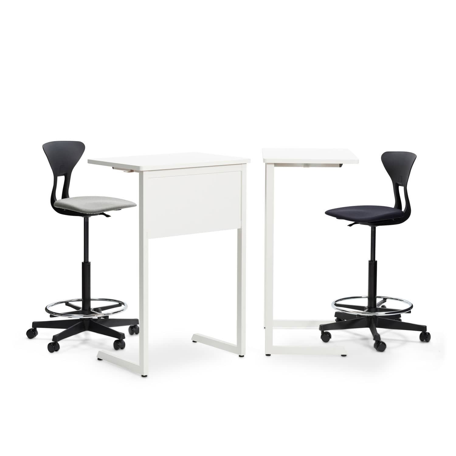 Moderner Tisch - TRIVIA LIGHT - Martela - Laminat / Gestell aus Stahl ...