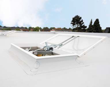 PVC-Rauchabzugsfenster - CE - SKYLUX - Rauch- und Wärmeabzugsanlage