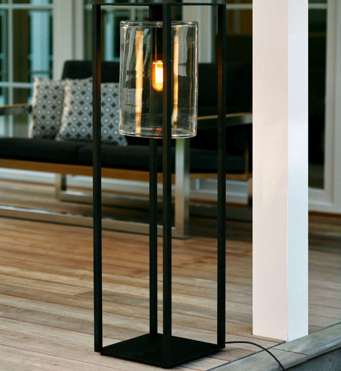 Stehleuchte - DOME - Royal Botania - modern / Aluminium / Glas