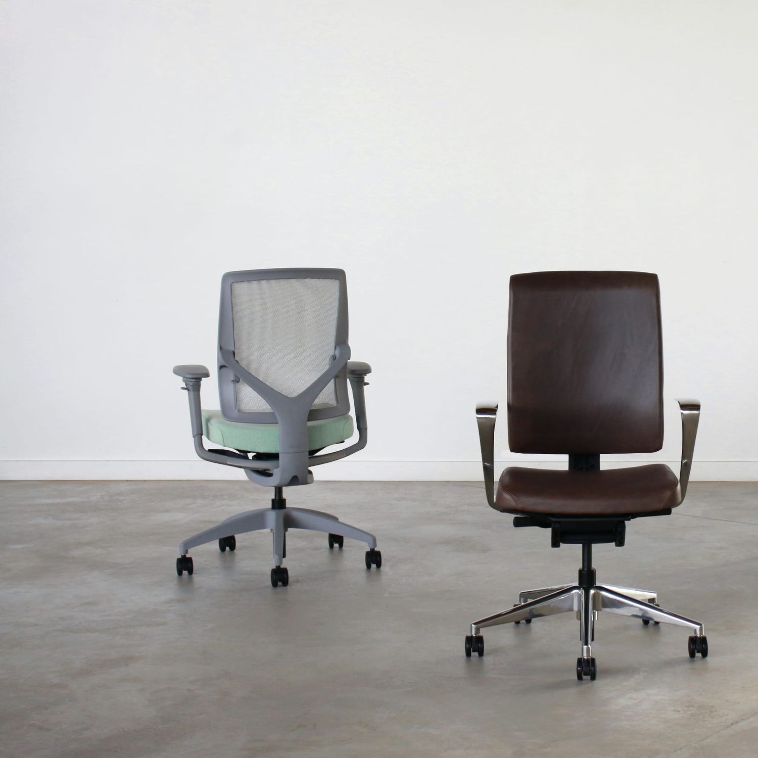 Moderner Bürosessel - RELATE - Allsteel - Stoff / Leder / ergonomisch