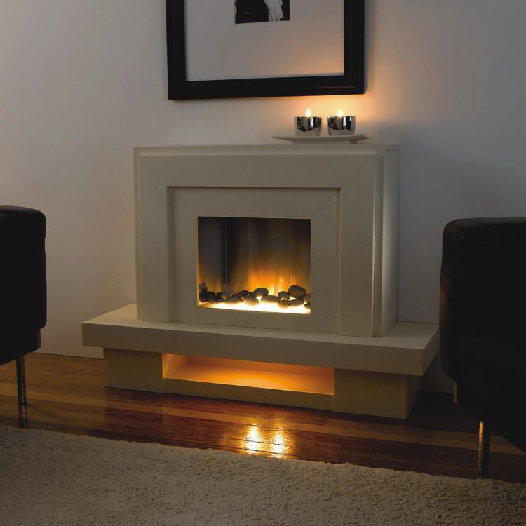 Elektrokamin - LAZIO - Flamerite Fires - modern / geschlossene ...