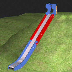 Gerade Rutsche - M351 - KOMPAN - für Spielplätze