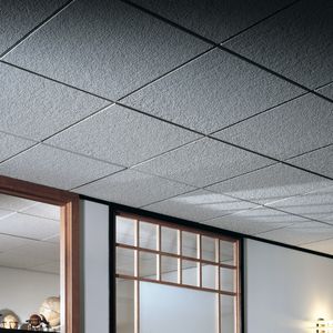 Mineralfaser-Zwischendecke - CHEYENNE™ - USG - aus Fliesen / Platten ...