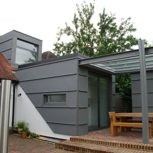 Zinkdach - RICHMOND - Peters Roofing - Metalloptik / Stehfalz / plan