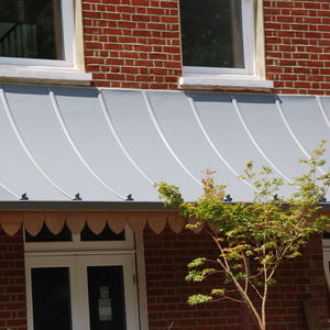 Zinkdach - THE SESSIONS HOUSE - Peters Roofing - Ziegeloptik / plan