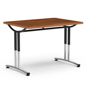 Moderner Tisch - MAKERSPACE SERIES TOP - Virco - Sperrholz / Stahl ...