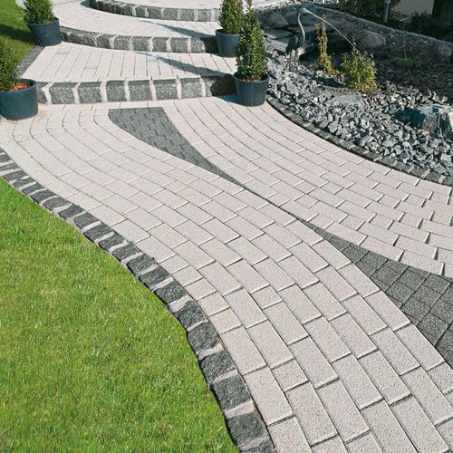 Naturstein-Pflasterstein - UHL - Granit / Basalt / befahrbar