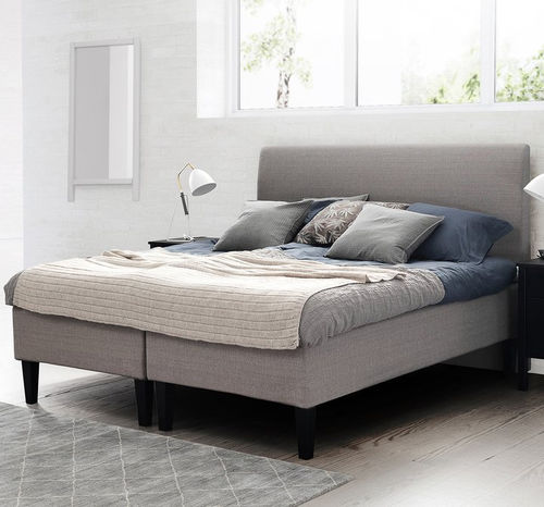 Doppelbett - AMBASSADOR NORDIC - Jensen - modern / Polster / Kopfteil