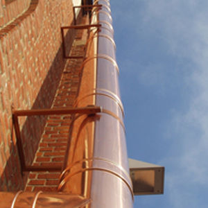 Regenwasser-Fallrohr / Kupfer - Wickeder Westfalenstahl GmbH - Edelstahl