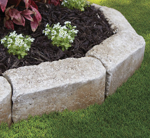 Randstein für Garten - RUMBLESTONE - PAVESTONE - Beton / linear ...