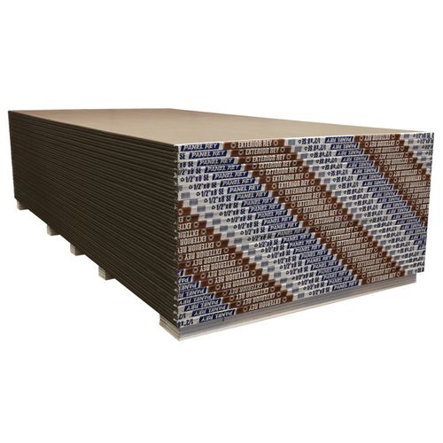 Rechteckige Rigipsplatte - EXTERIOR REY - Panel Rey - feuerfest / mit ...