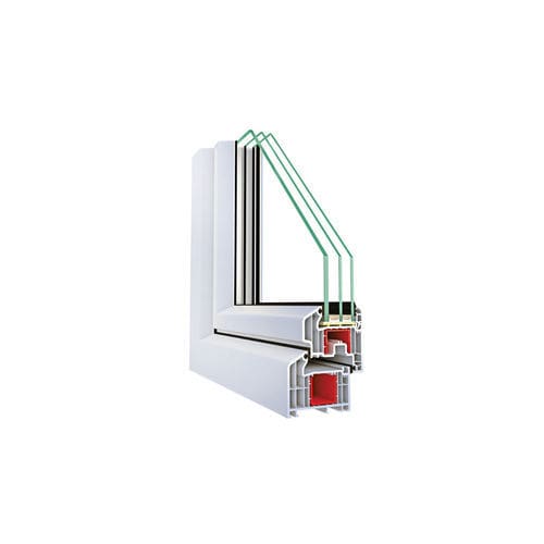 PVC-Fensterprofil - Maxi Plus - ASAŞ Veratec - wärmeisoliert / Akustik ...