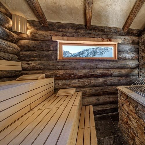 Finnische Sauna - KELO - SPA4 - für Privatgebrauch / für Wellnesscenter / Holz