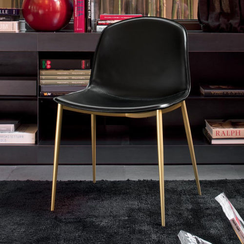 Moderner Stuhl - SEVENTY - BONTEMPI CASA - Massivholz / Gestell aus ...