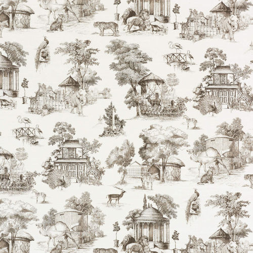 Tapete / originelles Design - LA MENAGERIE - PIERRE FREY tissus - Seide ...