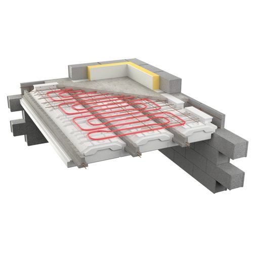 Hohlkörper-Zwischendecke - EQUATIO® - RECTOR - Beton / Zwischenbauteil ...