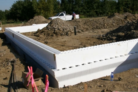 Polystyrol-Schalungsstein - LEDGE - Fox Blocks - dämmend