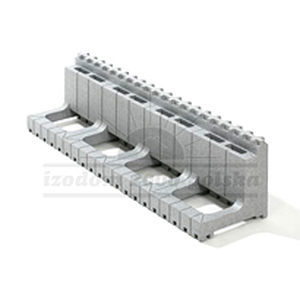 Schalungsstein / expandiertes Polystyrol (EPS) - MP 1/25 - izodom 2000 ...