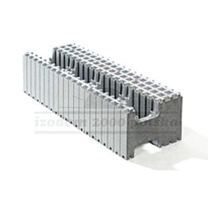 Schalungsstein / expandiertes Polystyrol (EPS) - MC 1/35 - izodom 2000 ...