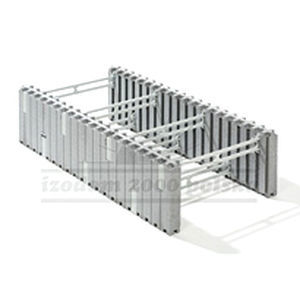 Schalungsstein / expandiertes Polystyrol (EPS) - MCFU 1/50 - izodom ...