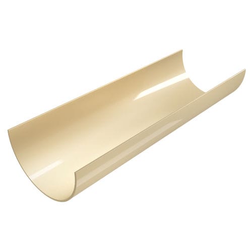 PVC-Regenrinne - CLASSIC 120 - DEVOREX PLC - halbrund