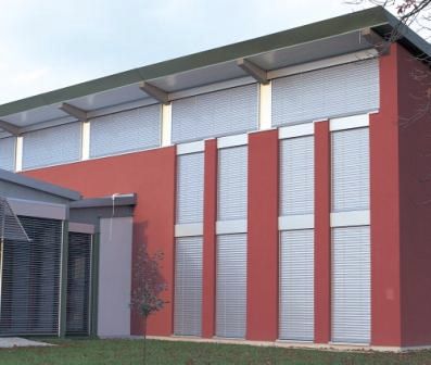 Jalousie-Rollo - AR 63 ECN - HELLA - Aluminium / für den Außenbereich ...