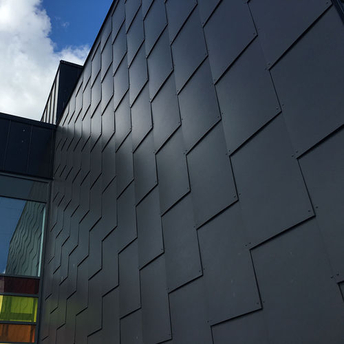 Paneel-Fassadenverkleidung - SOLID - Cembrit Limited - Faserzement / vertikal / nachhaltig