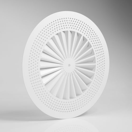 Runder Luftauslass - 1000300–9016-20 - Tecanno GmbH - deckenmontiert ...