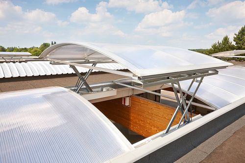 PVC-Rauchabzugsfenster - CINTRAMAX - SKYLUX - Rauch- und Wärmeabzugsanlage